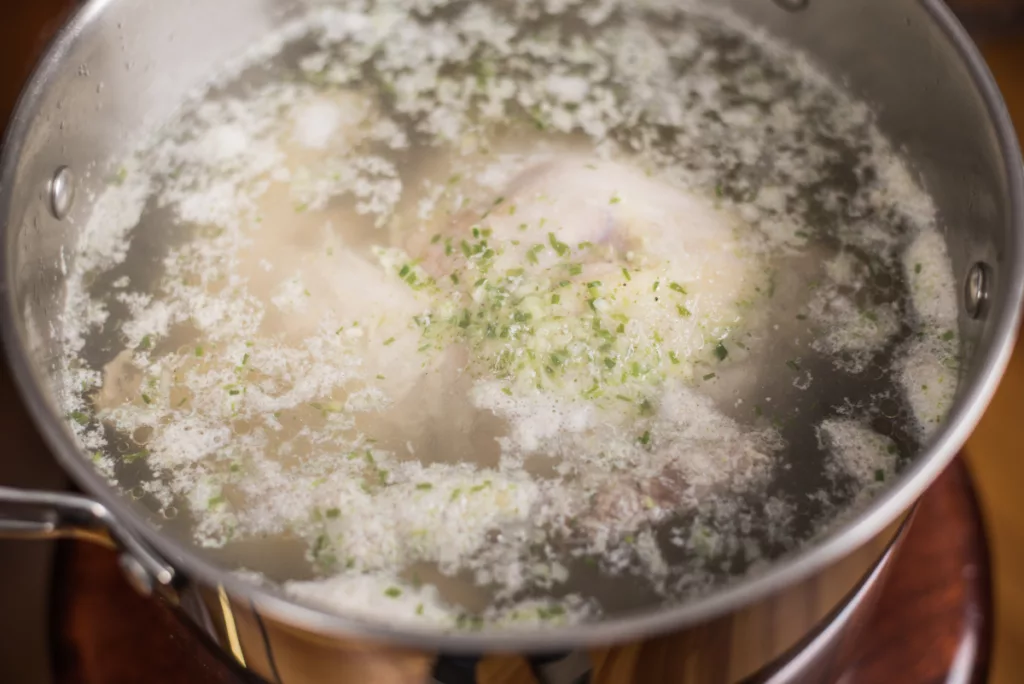 Basics: Chicken Stock and Poached Chicken - Gradual Gastronomy